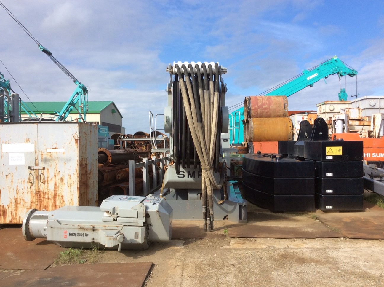 [SCU-600MG/Crush Silent Piler] Japan Used Heavy Equipment, Used ...